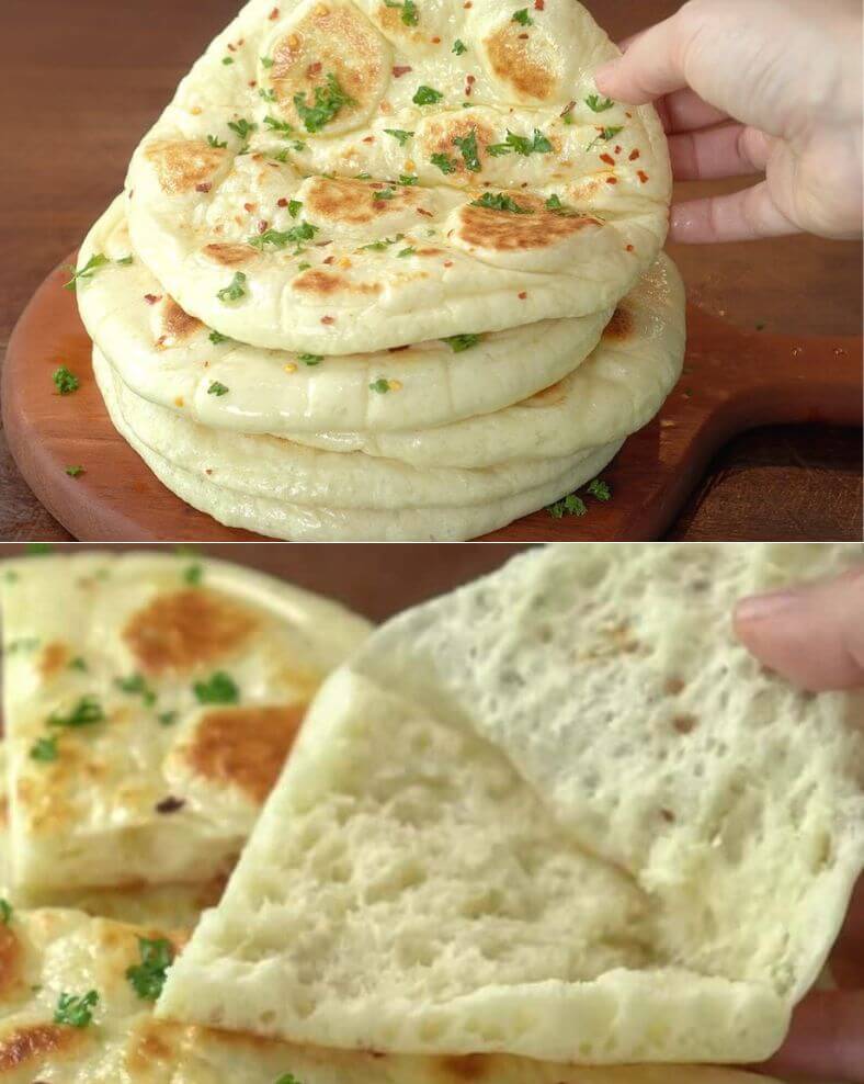 Soft & Fluffy Grilled Flatbread Recipe – Made By Emily